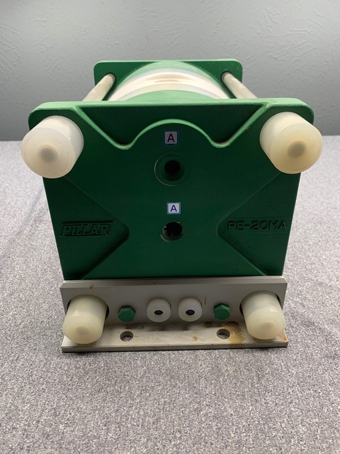 NIPPON PILLAR PE-20MA INLET/OUTLET PORTS BELLOWS PUMP for sale online ...