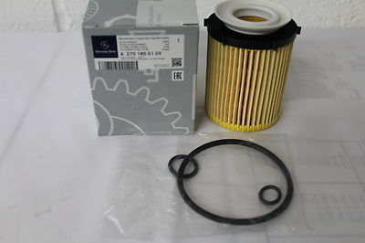 NEW Genuine Mercedes-Benz OM270 C-Class C180 C200 Petrol Oil Filter ...