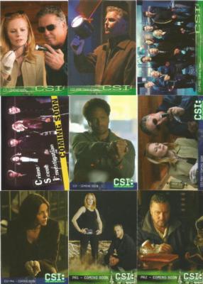 CSI Trading Cards Promo Card selection - Series 1, 2 & 3 - Strictly Ink ...