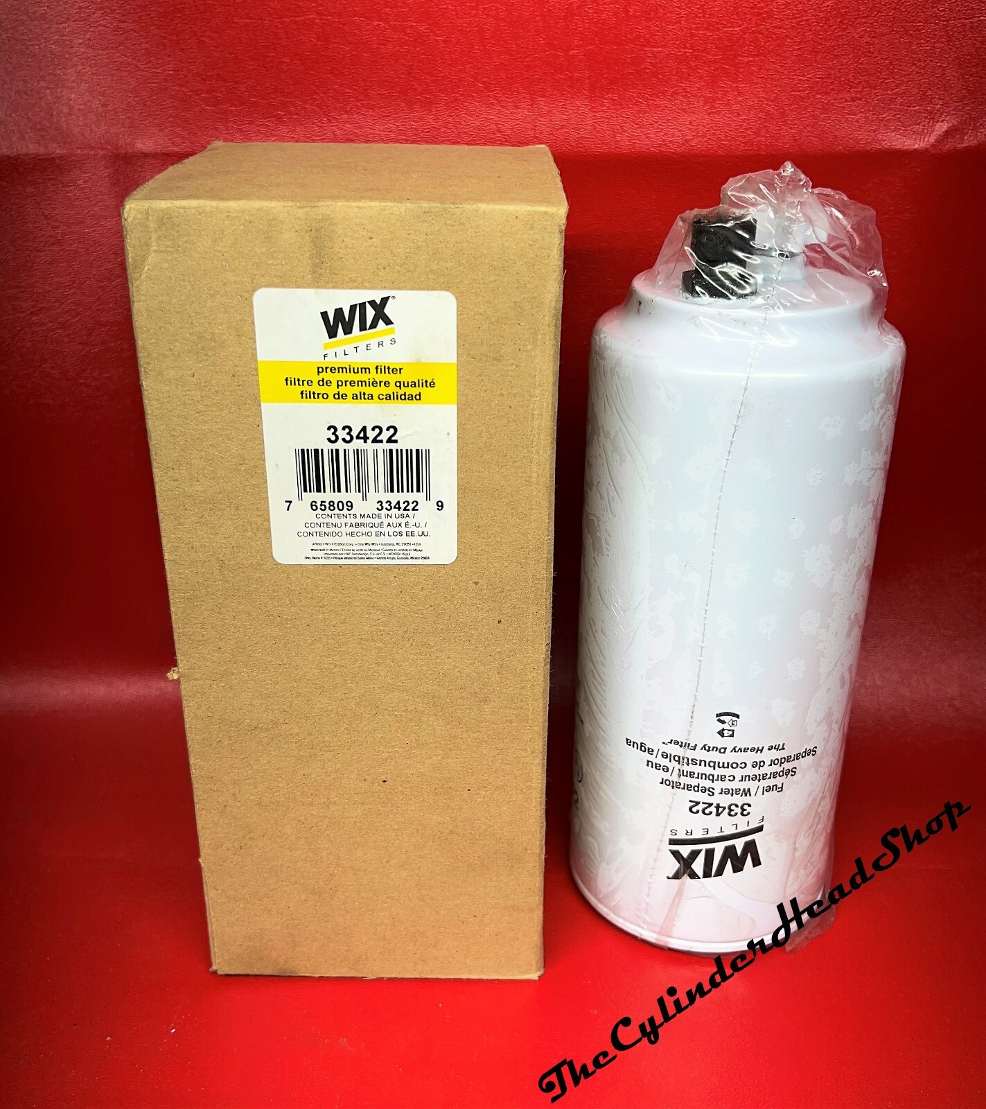 WIX 33422 - Fuel filter cross reference