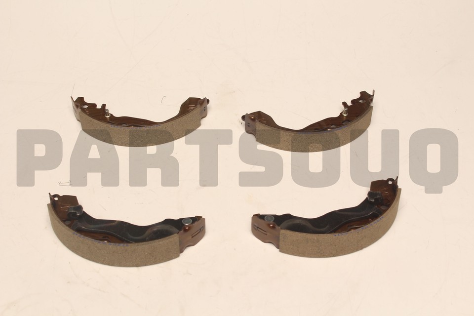 04495B1320 Genuine Toyota SHOE KIT, BRAKE, RR 04495-B1320 | eBay