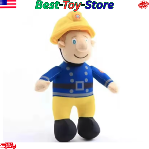 Cute Fireman Sam Talking Soft Toy Plush Doll Sounds Song 25CM ...