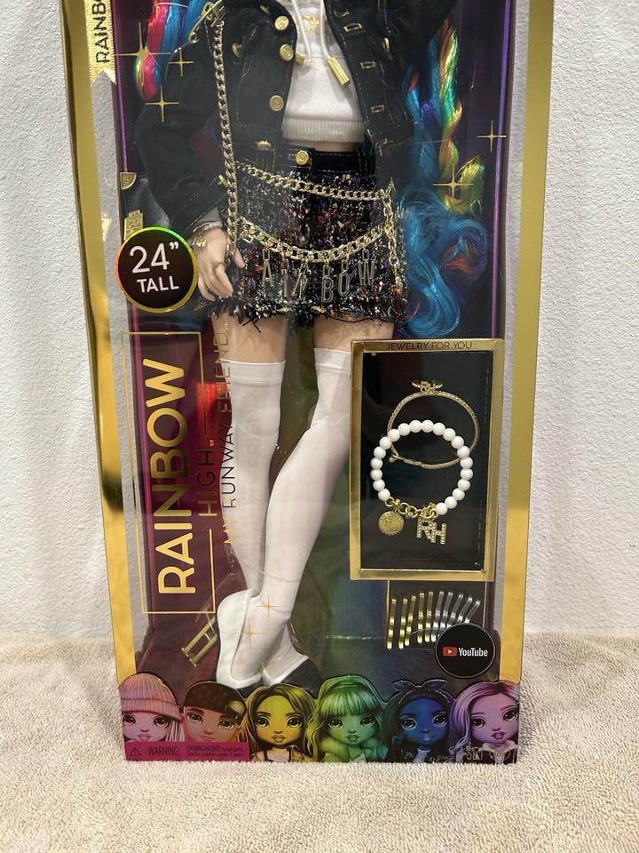 Rainbow High Large Doll My Runway Friend Amaya Raine Special Edition ...