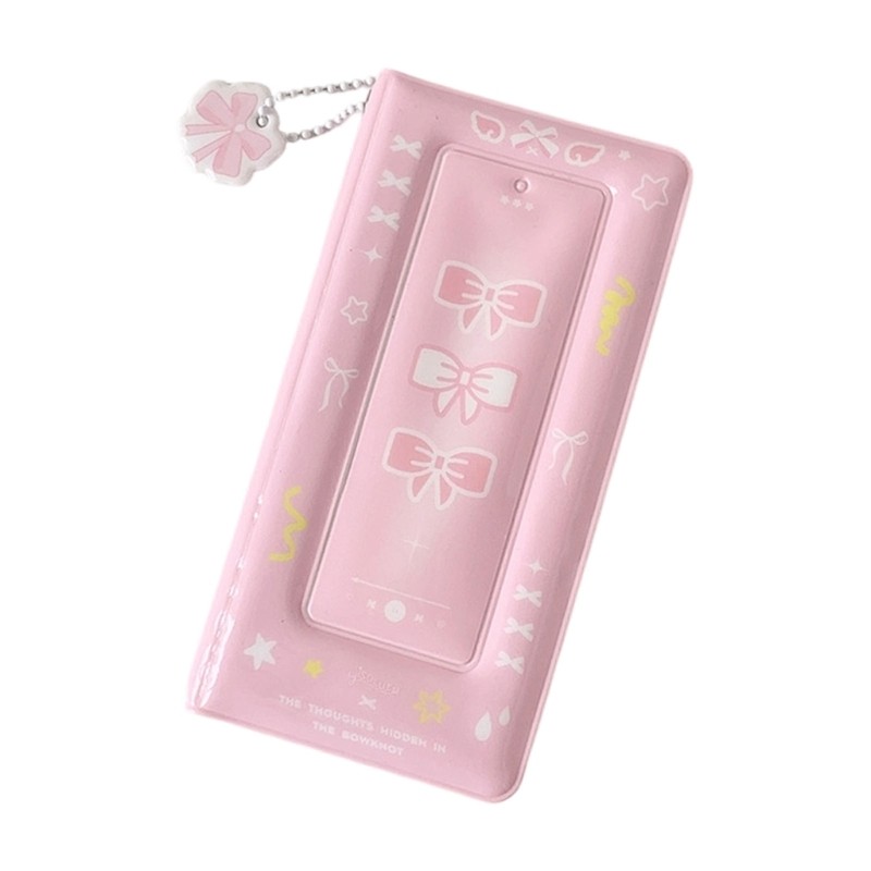 Bowknot Fastened Memory Book Feature Four Slot for Travel Photos ...