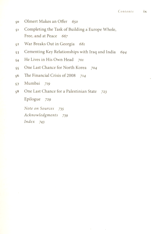 No Higher Honor: A Memoir of My Years in Washington by Condoleezza Rice ...