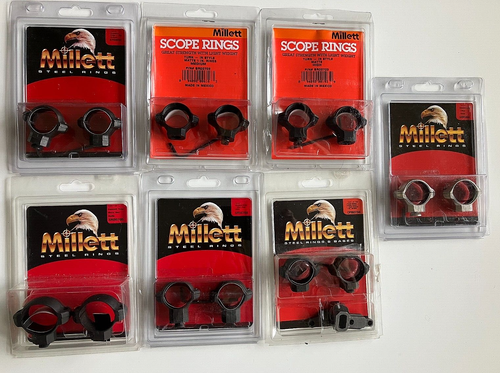 MILLETT Scope Rings SR00003, SR00702, SR00703, SR00705, SR00708 ...