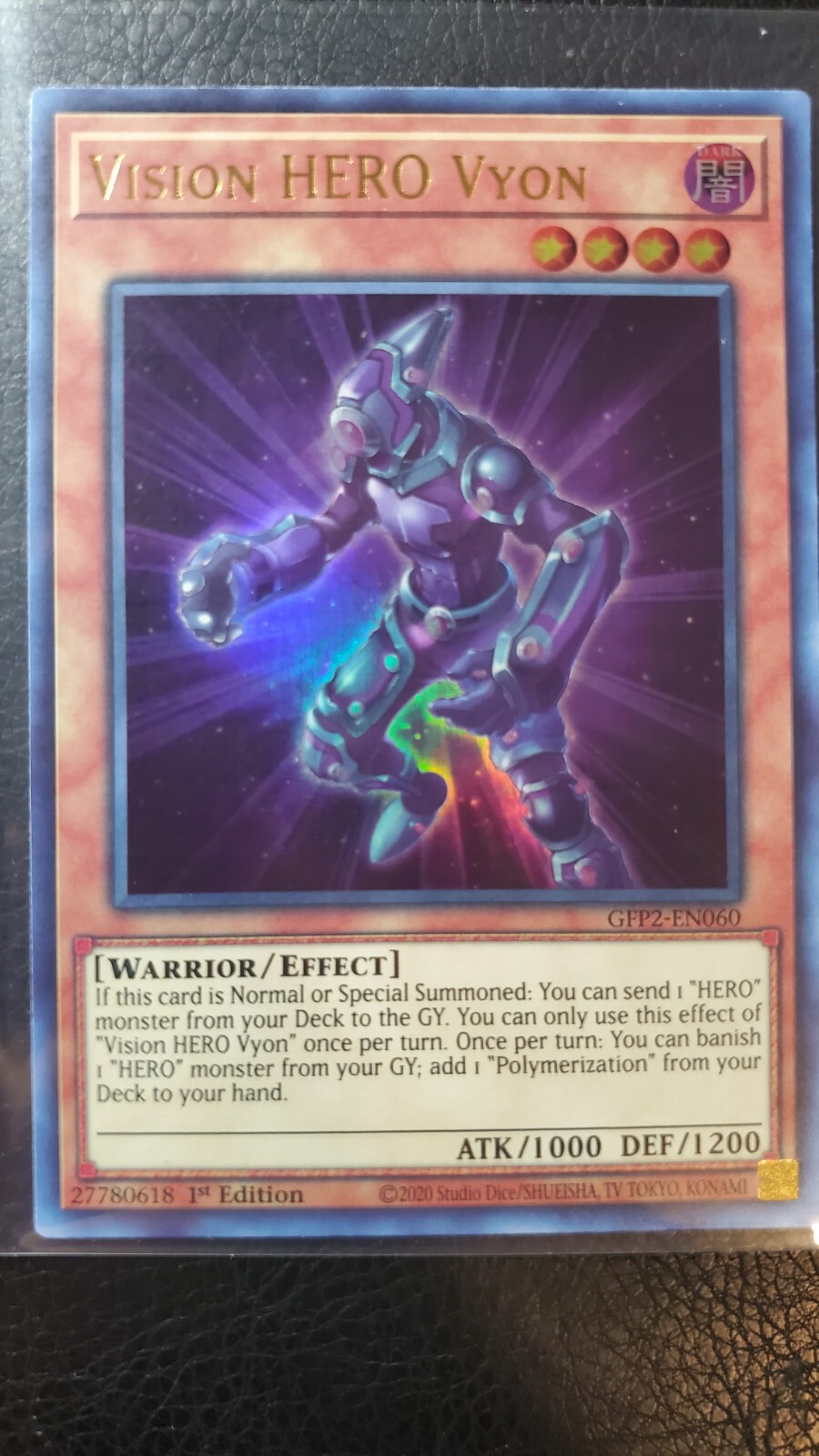 Vision Hero Vyon 1st Ed GFP2-EN060 NM Yu-Gi-Oh Ghost Of The Past 2 | eBay