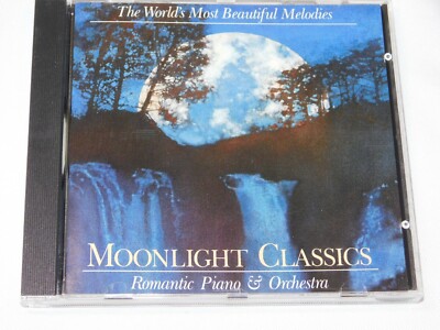 Moonlight Classics Romantic Piano & Orchestra CD The World's Most ...