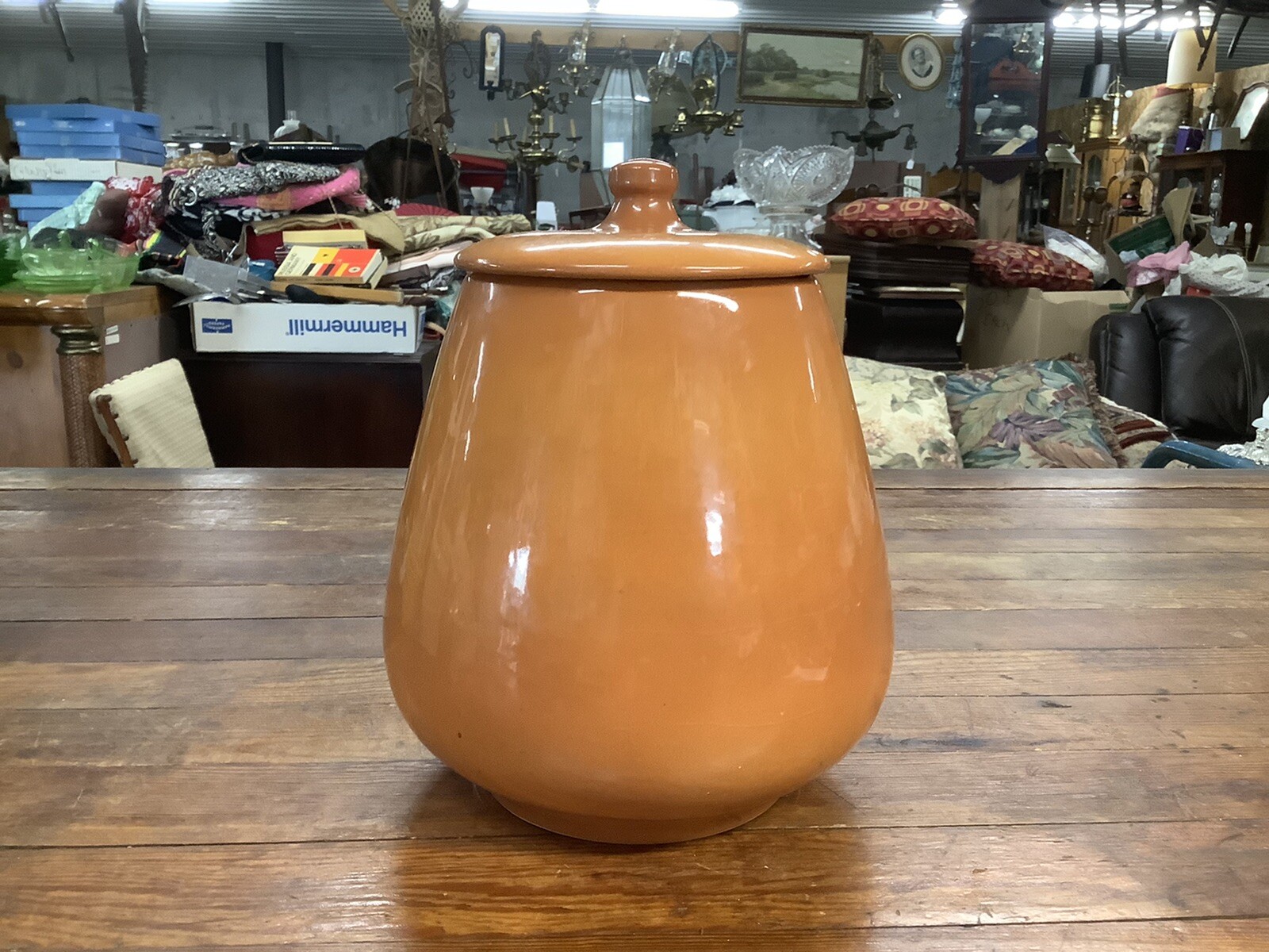 Roseville Pottery Raymor 1953 Cookie Jar Sienna #20 Mid Century Modern ...