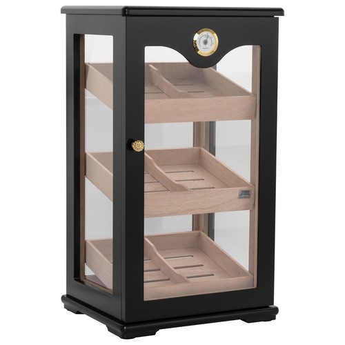 HUM-DIS5 Cigar Display Humidor Retail W/Lock and key | eBay