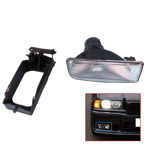 Right Front Bumper Fog Lamp Light Housing For BMW E36 92-98 M3 318 325 ...