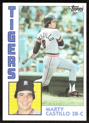 1984 8723A Topps Marty Castillo Detroit Tigers #303 | eBay