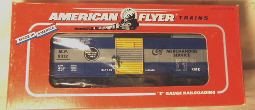 American Flyer 6-48312 Missouri Pacific Box Car / S Gauge / New in Box ...