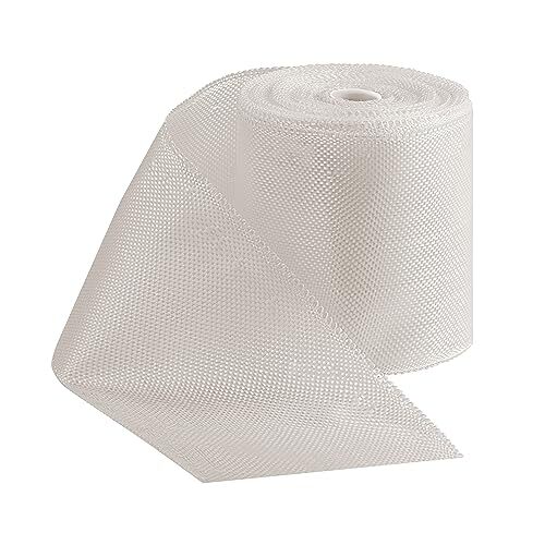 4 Inch x 99Ft Fiberglass Cloth Roll Non-Adhesive Woven Cloth Strip for ...