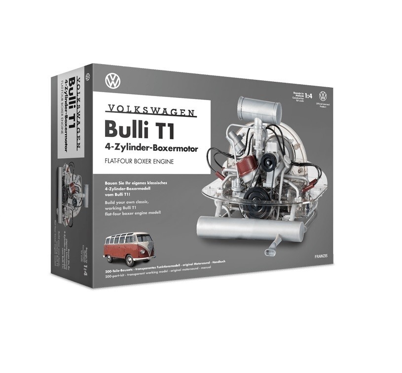 VOLKSWAGEN VW BULLI T1 4-CYLINDER ENGINE YEAR 1950-1953 KIT 1:4 SCALE ...
