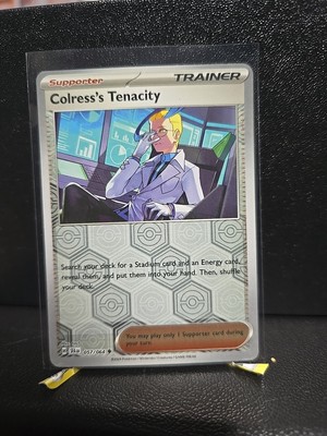 Colress's Tenacity Reverse Holo #057/064 2024 Pokemon Shrouded Fable ...