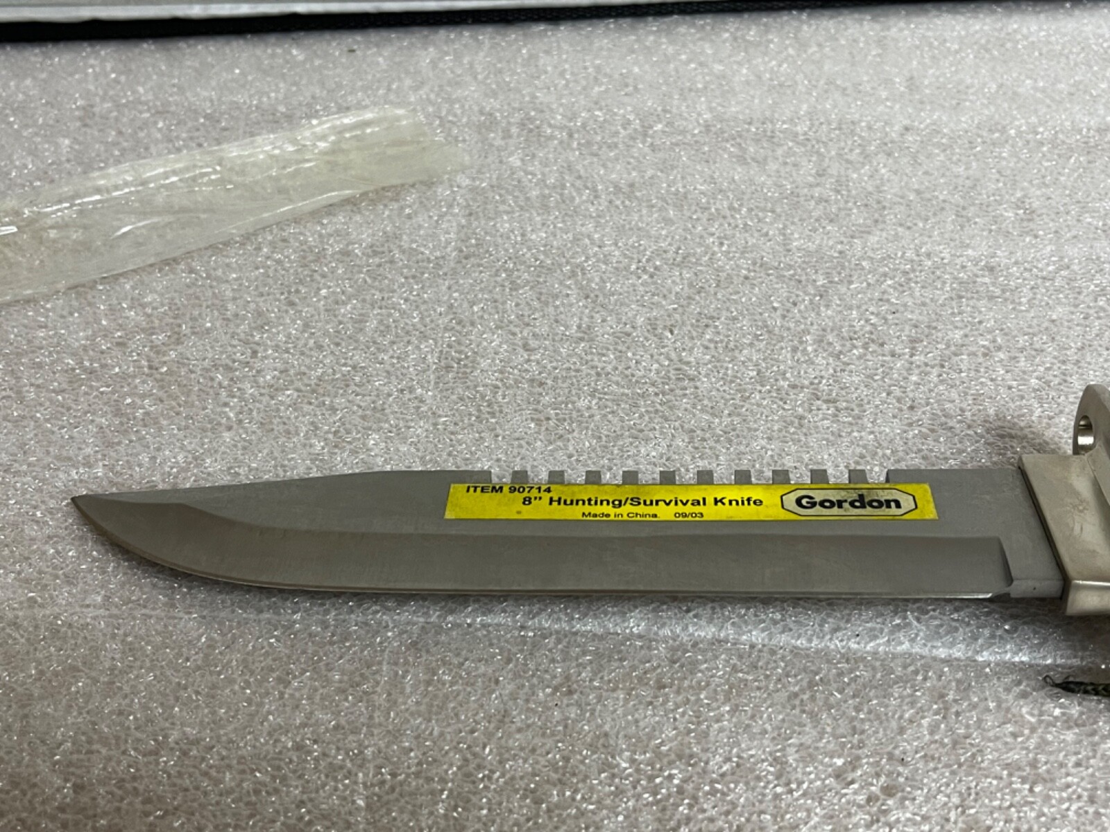 GORDON 8 INCH SURVIVAL HUNTING BOWIE KNIFE 90714 A2 | eBay