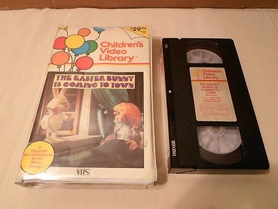 Tested! The Easter Bunny is Coming to Town VHS Clamshell 1984 Fred ...