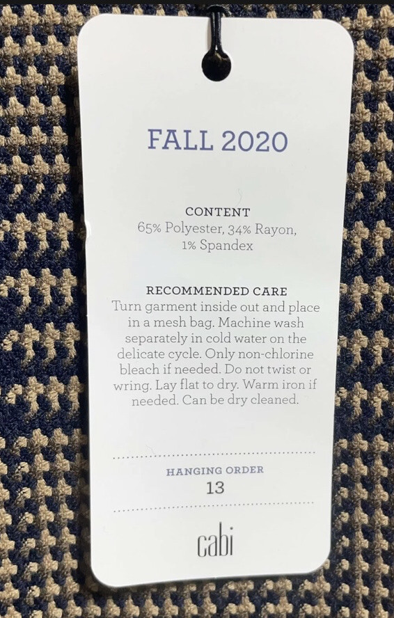 Cabi New NWT Flounce Jacket #3902 Tan Brown Navy Tartan Plaid Was $179 ...