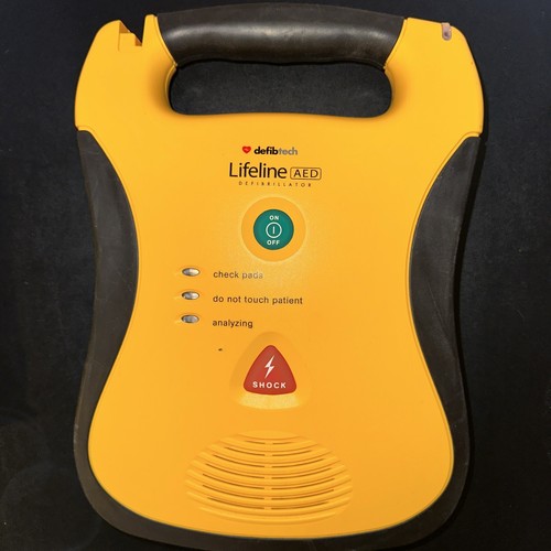 Defibtech Lifeline AED Defibrillator DDU-100A with DBP-1400 Battery ...