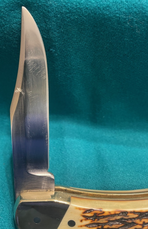 Schrade LB8 Papa Bear Uncle Henry Knife with Sheath, Vintage | eBay