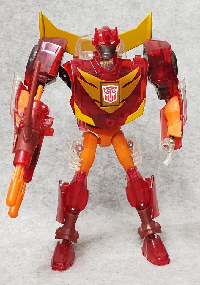 Transformers Animated Sons Of Cybertron Rodimus Minor Clear Version ...