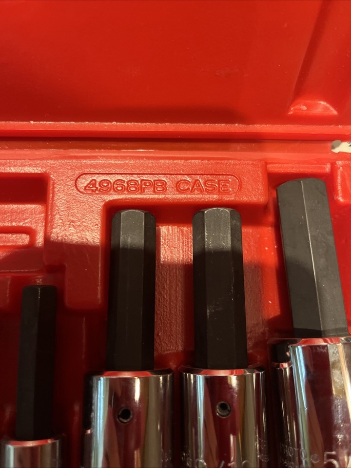 New Proto -SAE Allen wrench socket set- T 224 | eBay