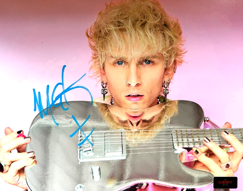 Machine Gun Kelly (MGK) Signed 8x10" REAL Authentic Original Autograph ...