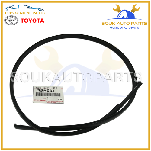 75552-52140 Toyota GENUINE MOULDING, ROOF DRIP SIDE FINISH, LH ...