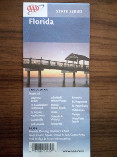 Authentic AAA Florida USA Whole State Map NEW | eBay
