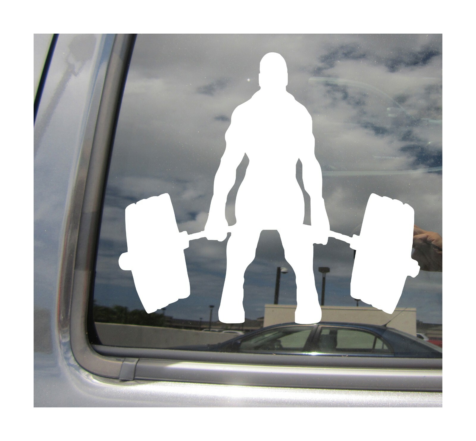 Powerlifting Powerlifter Power Lifting Car Auto Window Vinyl Decal ...