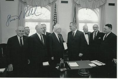 STUART POLLAK Signed Photo JFK KENNEDY ASSASSINATION AUTO COA WARREN ...