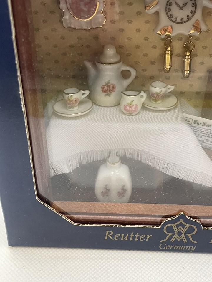 Reutter Prozellan Dining Room Picture Box 1:12 Scale | eBay