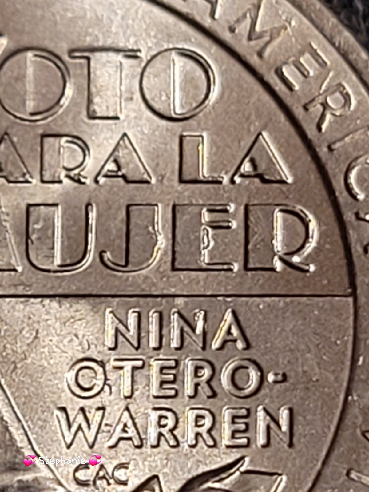 New Error! 2022 Nina Otero-Warren Quarter - Collar Cud / Die Chips!! 🔥🔥 ...