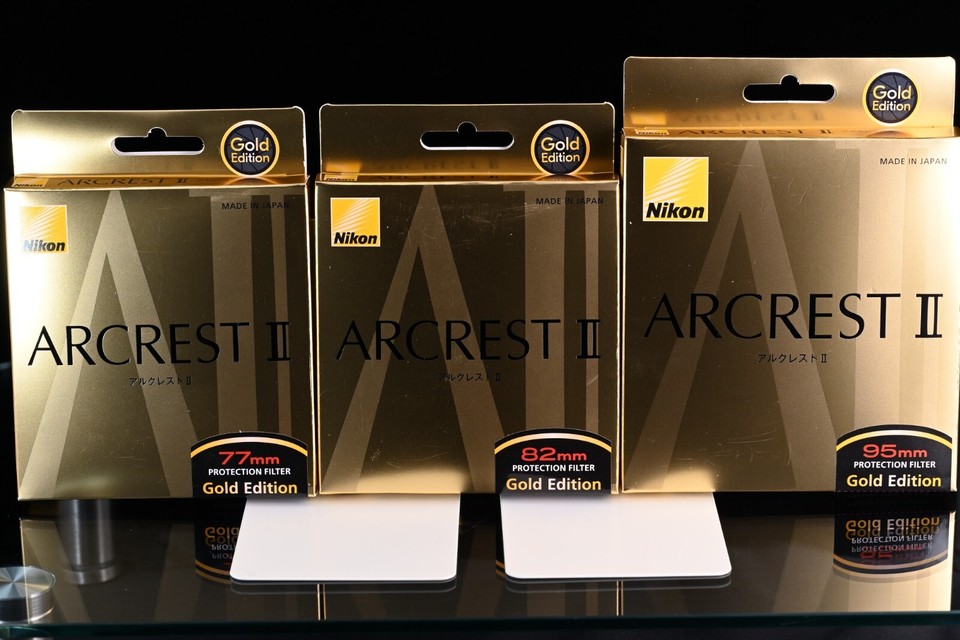 Nikon ARCREST II PROTECTION FILTER GOLD EDITION ARIIGL-PF 82mm 1day ...