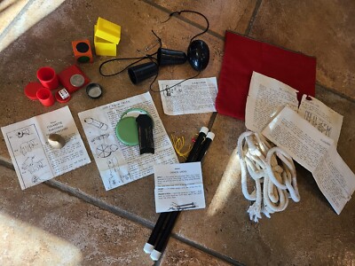 Vintage S.S. Adams Magic Lot Vintage Magic Trick Mentalism | eBay