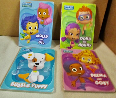 4 Nickelodeon Bubble Guppies Board Books. (A) | eBay