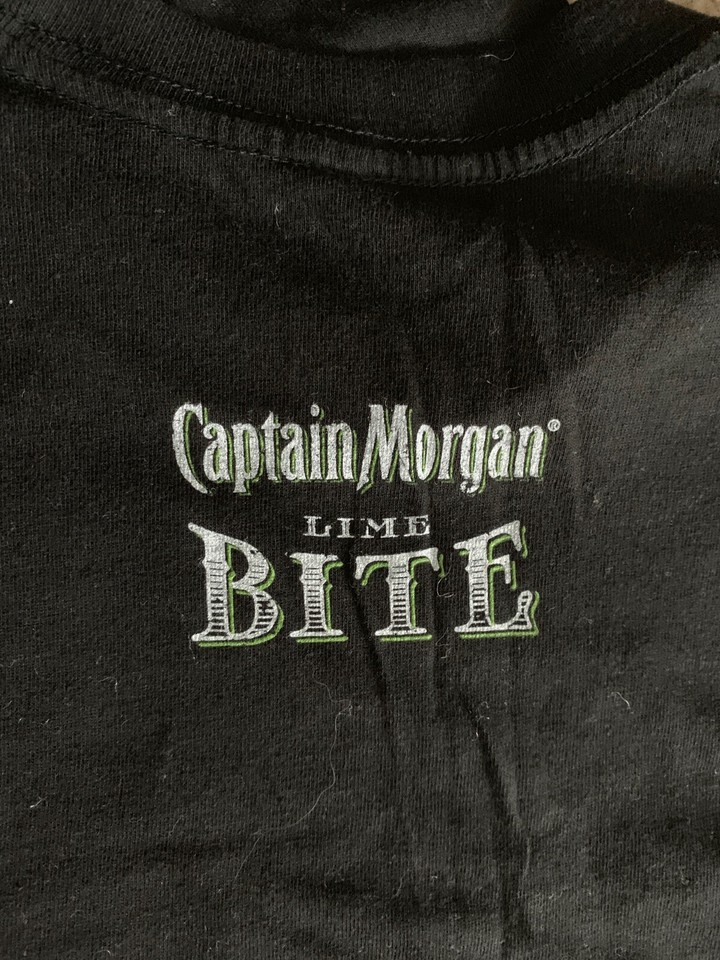 CAPTAIN MORGAN SPICED RUM LIME GOT BITE? T-SHIRT SIZE MEDIUM | eBay