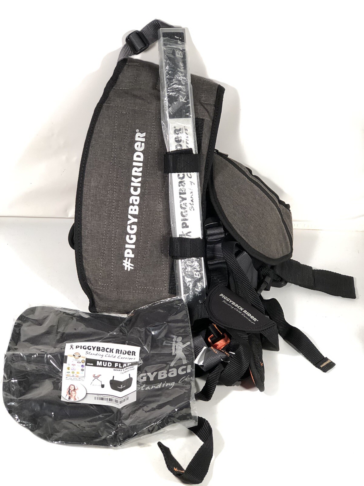 Piggyback Rider SCOUT Standing Child Carrier w/ Safety Harness for ...