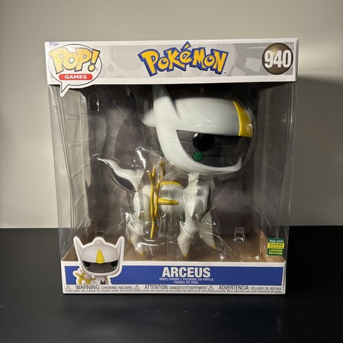 Funko Pop! Jumbo 10 in: Pokémon - Arceus (SDCC 2024) - GameStop #940 ...