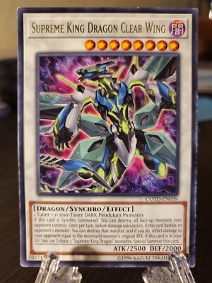 SUPREME KING DRAGON CLEAR WING COTD-EN039 Lightly Played Yugioh | eBay