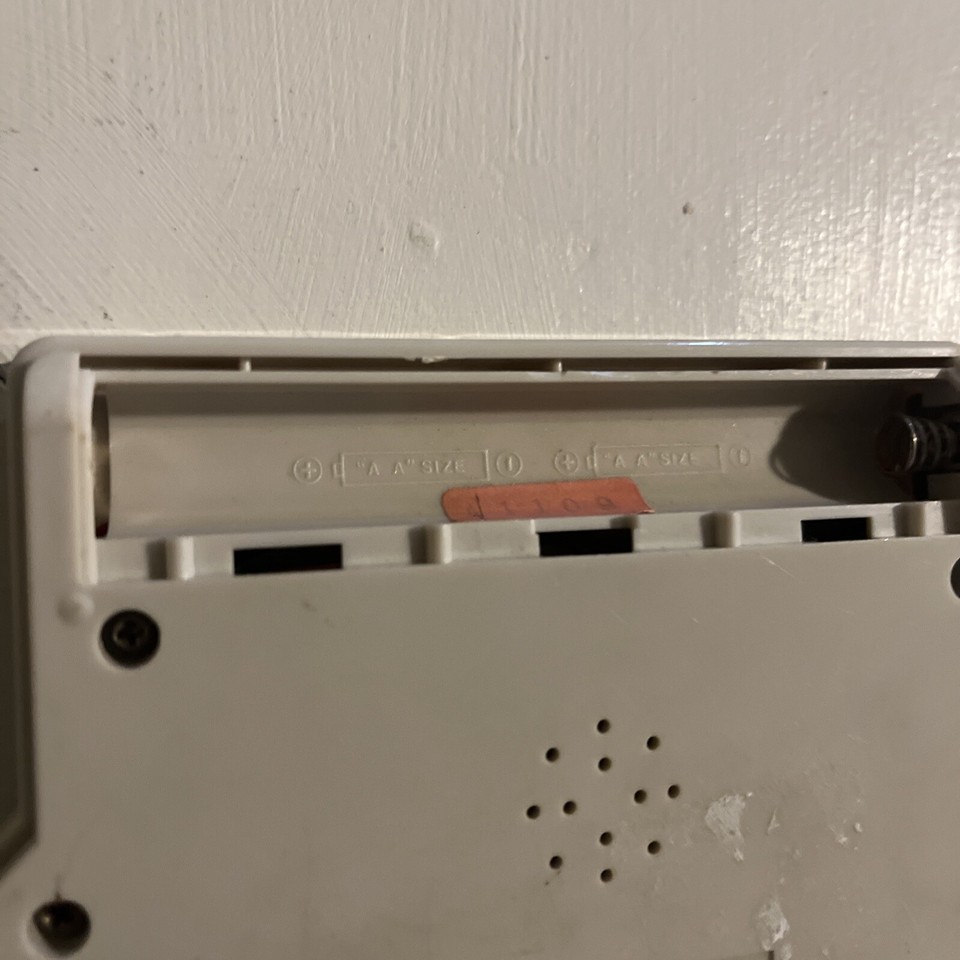 Tiger Electronic Football Vintage Handheld Game 1987 Tested Works No ...