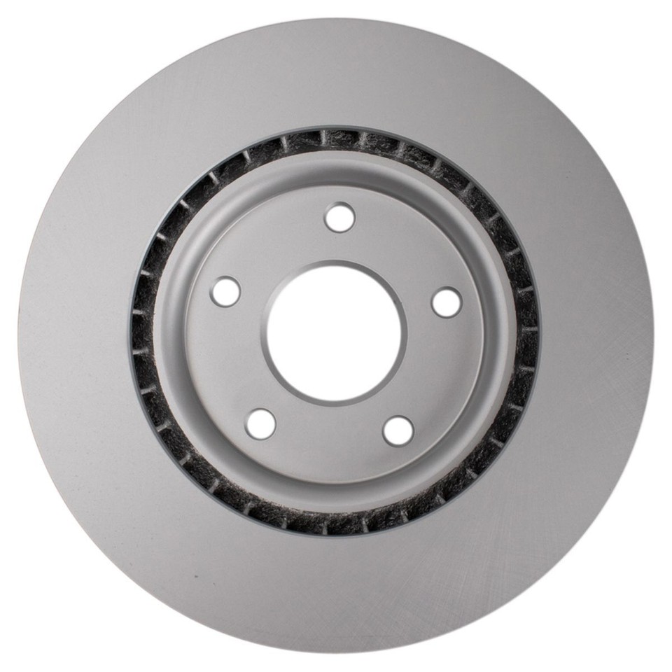 TRQ Front Premium Ceramic Brake Pad & Coated Rotor Kit for Chrysler VW ...