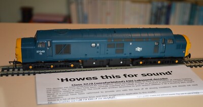 BACHMANN CLASS 37 - 37049 BLUE. DCC SOUND. VERY LITTLE USED | eBay