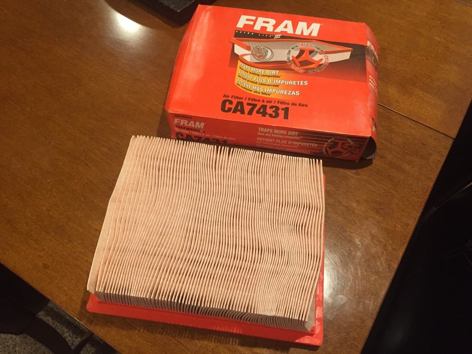 (3) New Fram CA7431 Air Filters For Volkswagen Cabrio Golf GTI Jetta ...