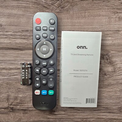 onn. 3-Device TV & Streaming Remote Control | eBay