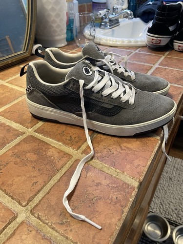Vans Zahba Moon Mist Suede VR3 Cush Mens Size 7.5 Gray Low Skater ...