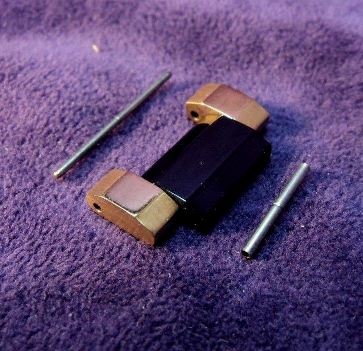 INVICTA RESERVE 13718 Watch Bracelet Link-Tube-Pin 22mm Rose Gold Plack ...