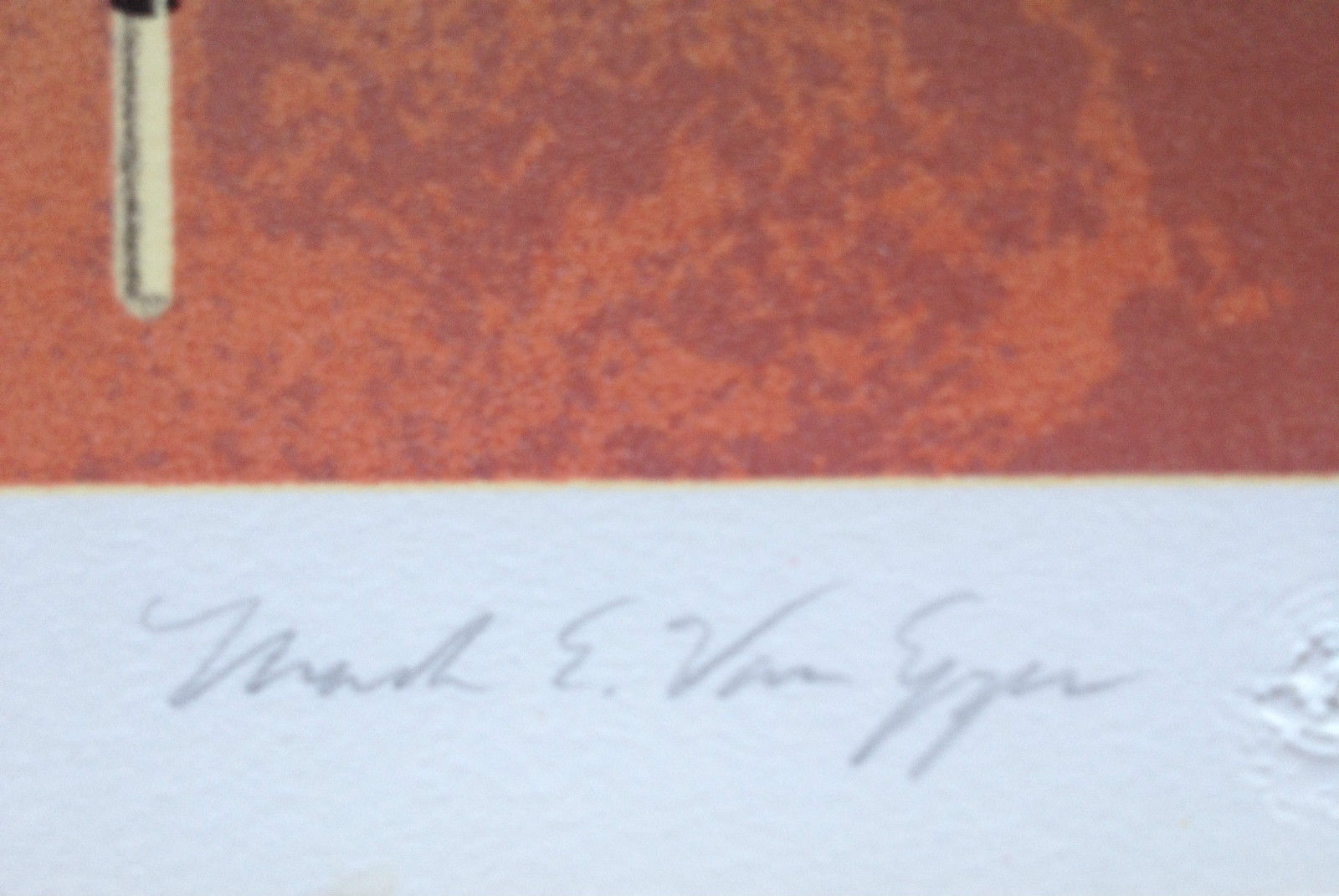 Mark E. Van Epps Hand Signed Art Lithograph, "Mask of a World Peace" | eBay