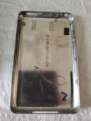 Chrome Back Cover Panel Apple iPod Classic 7th Plate 160GB | eBay